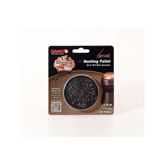 Gamo Magnum .22 pointed lead pellets for .22 Caliber Airguns