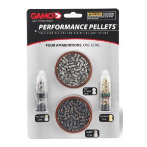 Gamo Rocket .22 Caliber high performance pellets, with steel round tip.