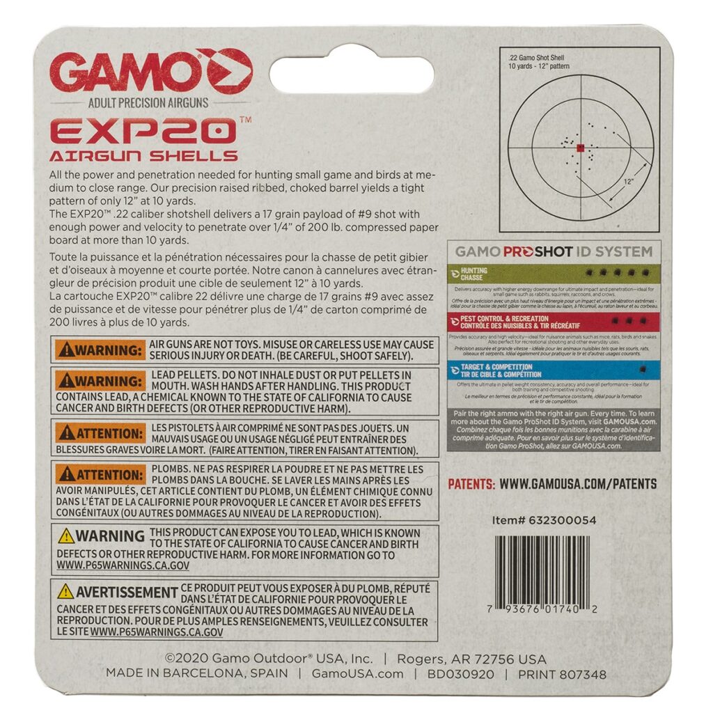 VIPER AND SHADOW EXPRESS SHOT SHELL AMMO - GAMO