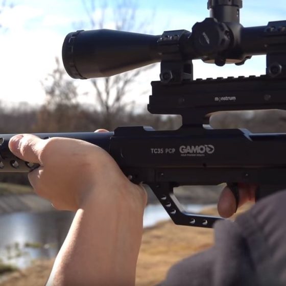 Big Bore TC-45 .45 Cal. PCP Hunting Rifle - GAMO