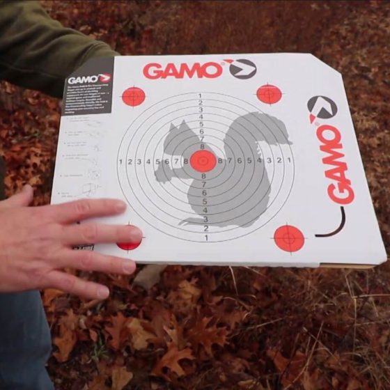 Gamo Fold-N-Fire Pellet Target for air rifle shooting practice