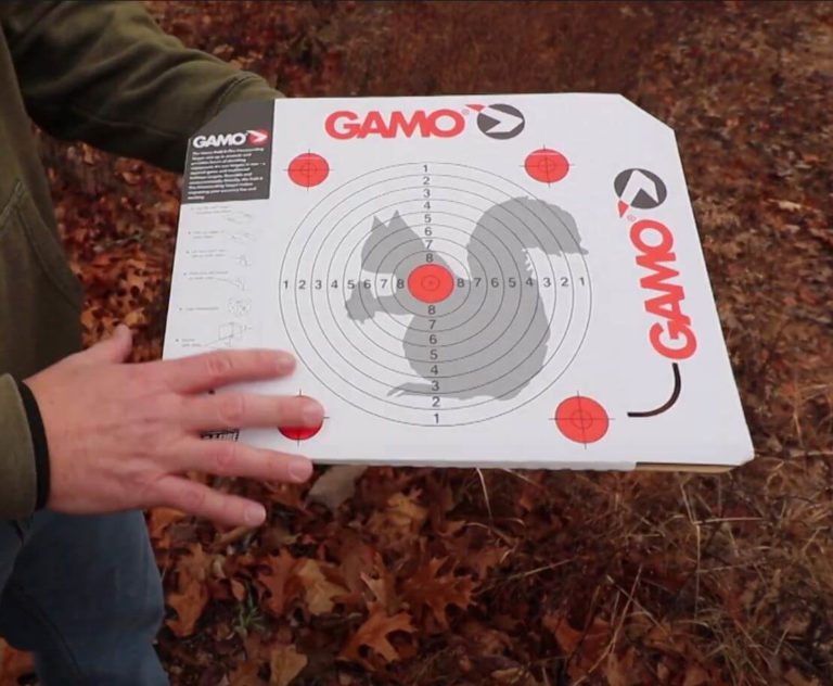 GAMO Fold & Fire Freestanding Air Rifle Target for Shooting practice