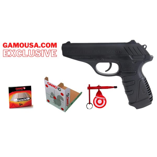 P-25 Blowback .177 Cal. Pellet Pistol CO2 - GAMO