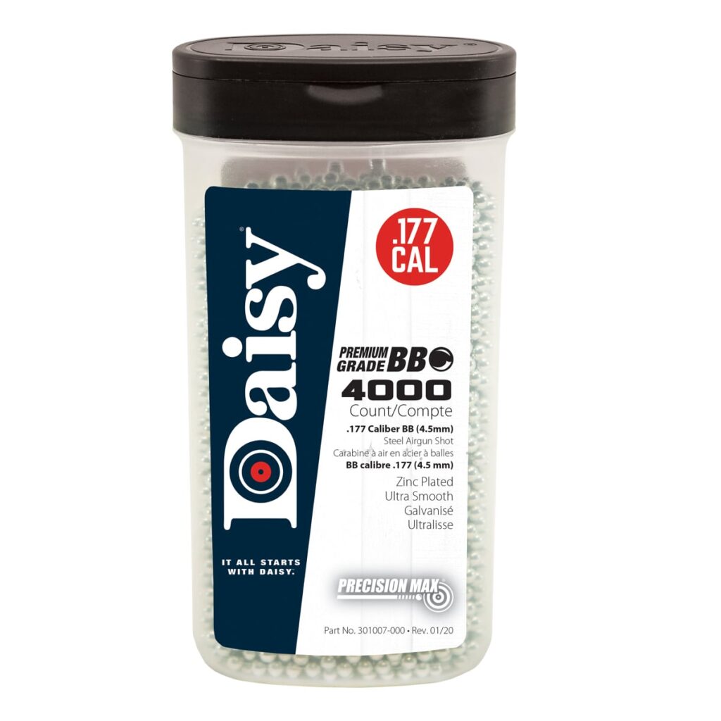 Daisy BB ammo for BB gun and BB pistol