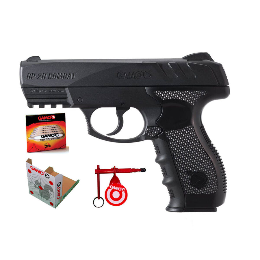 Gamo P-430 and GP-20 CO2 .177 Pistols. Up to 495 fps