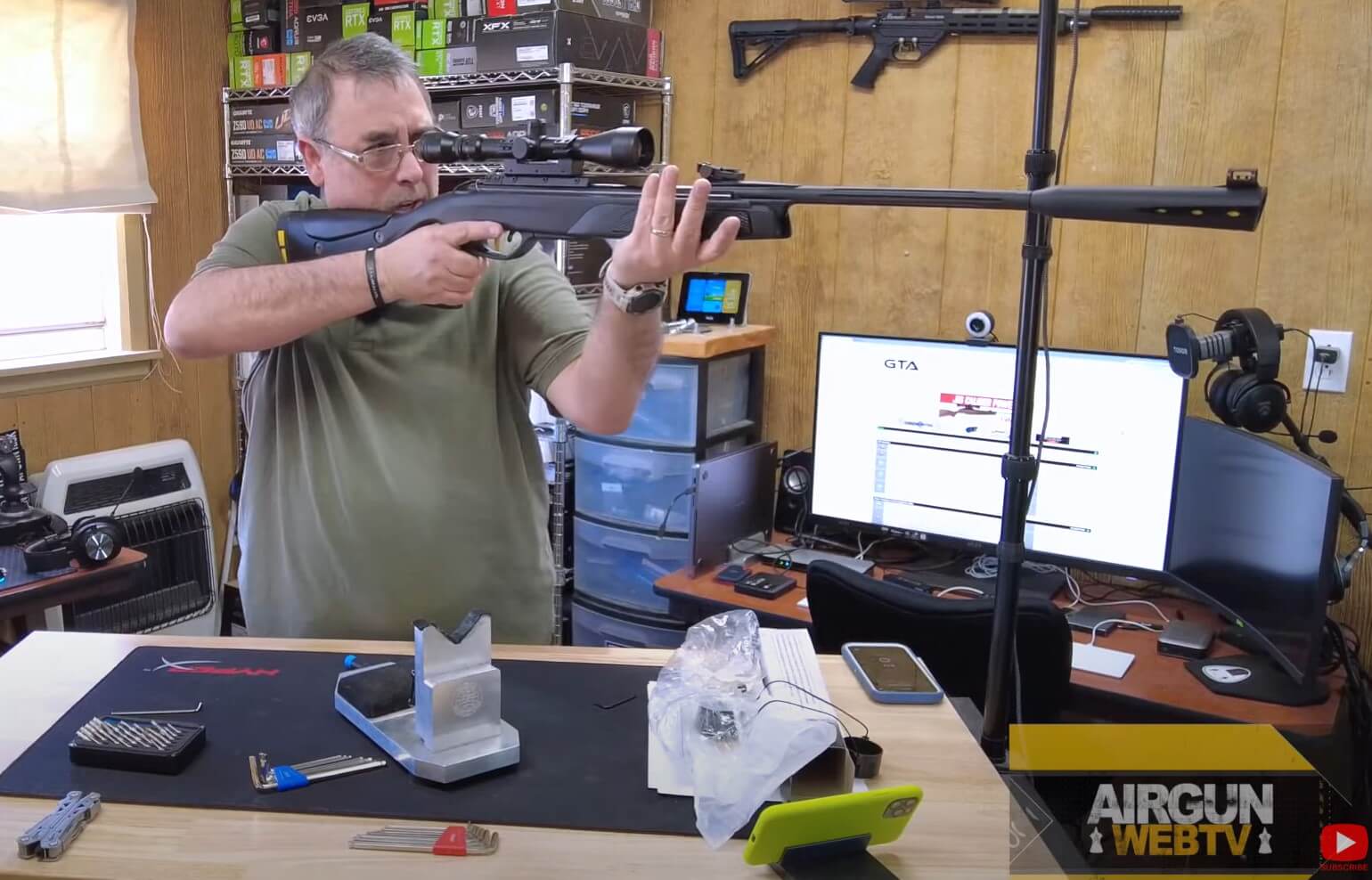 Gamo Shadow Elite .22 Video Review Break Barrel Rifle